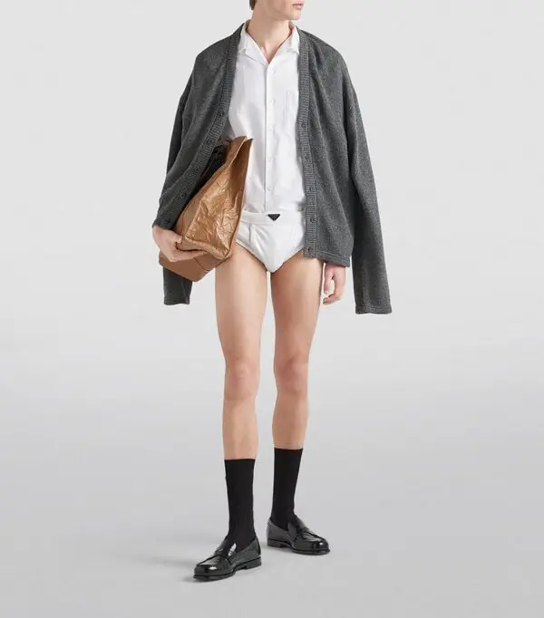 Prada Cotton Triangle Shirt