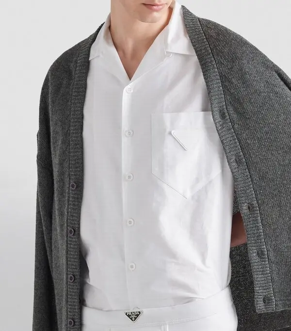 Prada Cotton Triangle Shirt