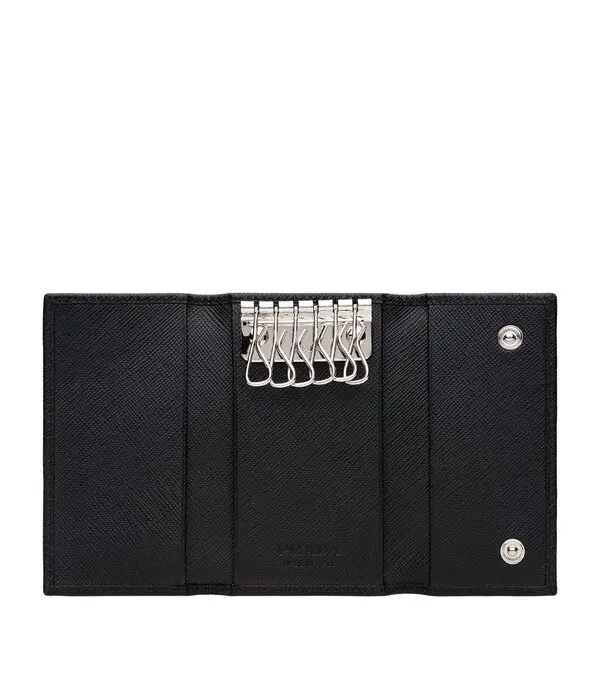 Prada Saffiano Leather Key Case