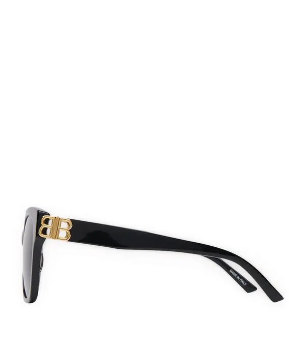 Balenciaga Dynasty Square Sunglasses - Black