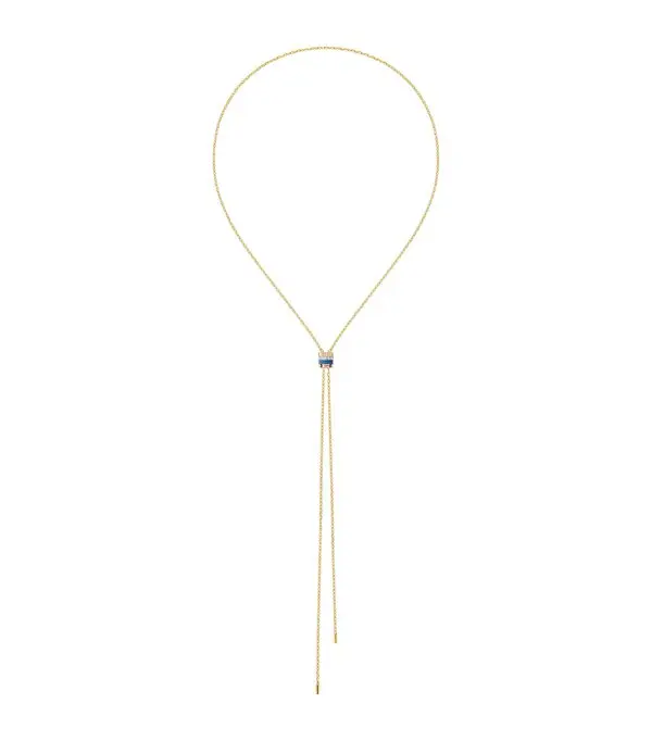 Boucheron Quatre Blue Tie Necklace - Gold