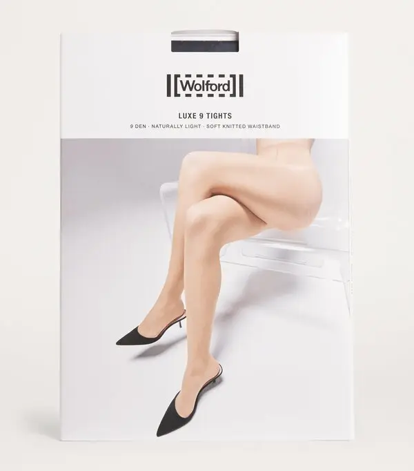 Wolford Luxe 9 Tights - Black