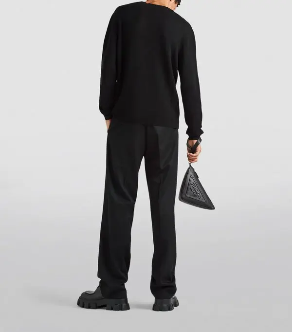 Prada Cashmere Sweater - Black