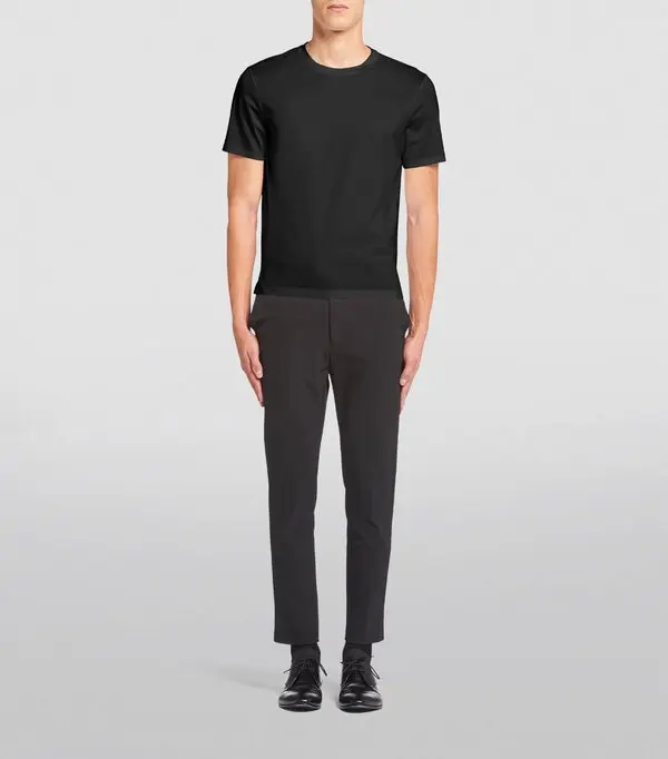 Prada Logo Plaque T-shirt