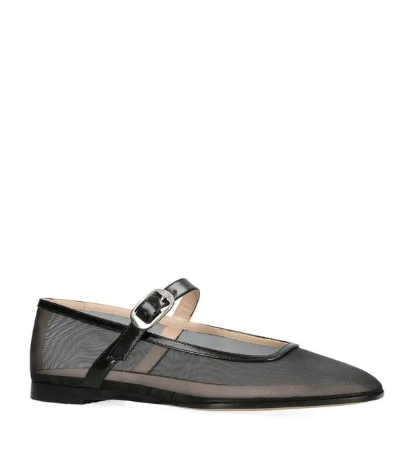 Le Monde Beryl Mesh Mary Jane Ballet Flats
