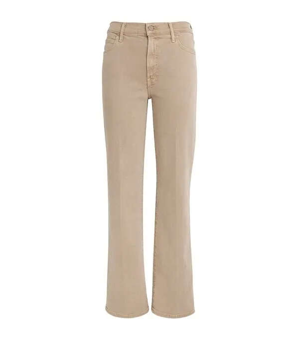 MOTHER The Kick It Straight Jeans - Beige