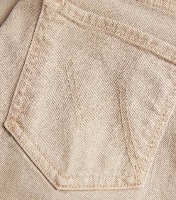 MOTHER The Kick It Straight Jeans - Beige