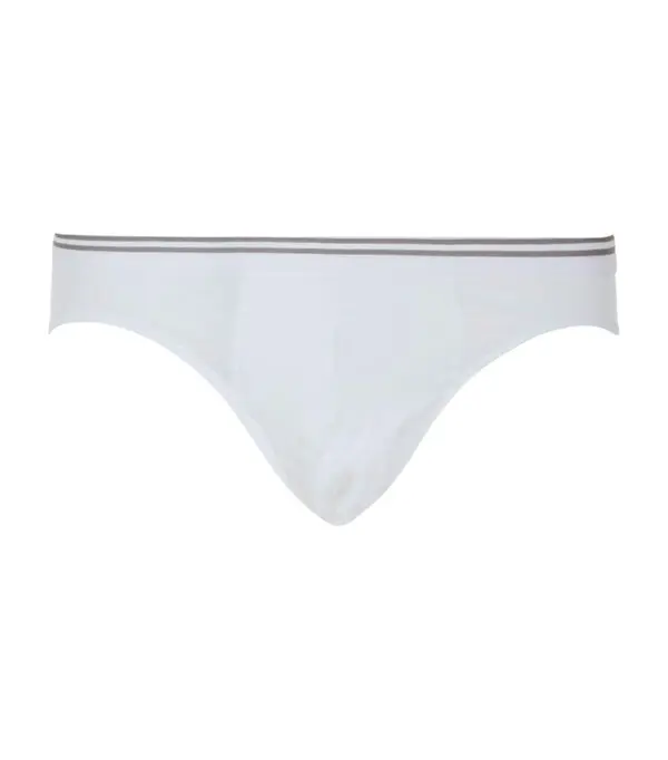Zimmerli 172 Pure Comfort Hipster Briefs - White