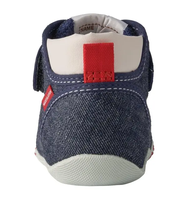 MIKI HOUSE Canvas Logo Strap Sneakers