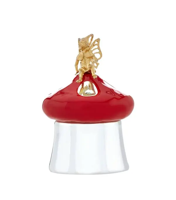 CARRS SILVER Sterling Toadstool Keepsake Box