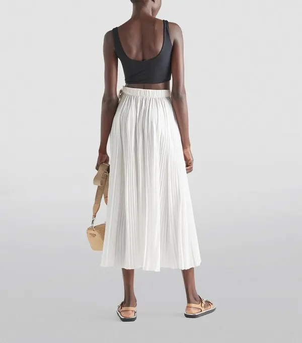 Prada Sleeveless Triangle Crop Top