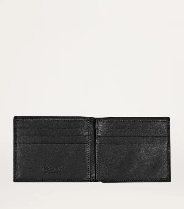 Chopard Mini Leather Classic Bifold Wallet - Black