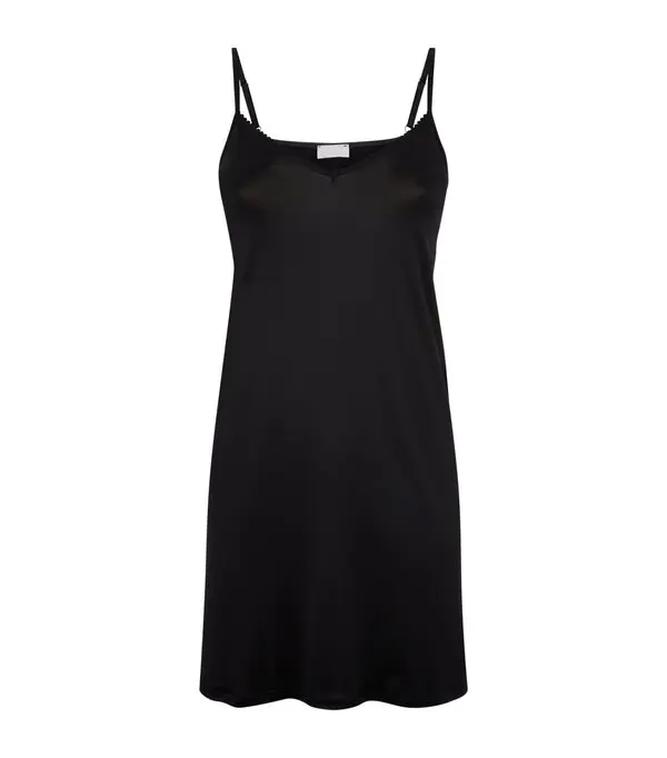 Hanro Satin Deluxe Bodydress - Black