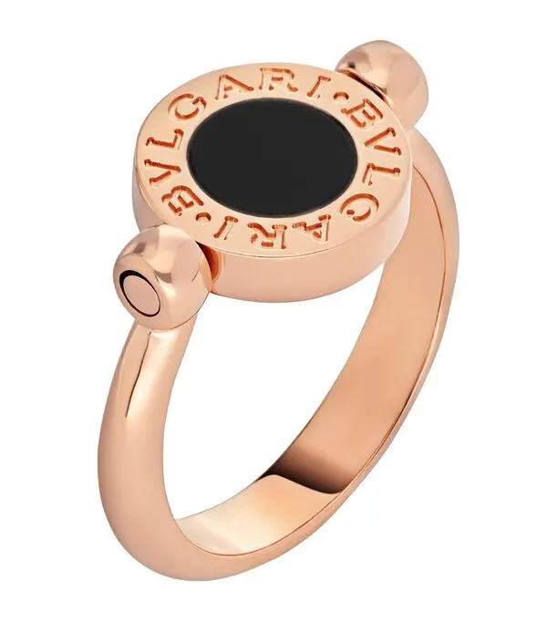 BVLGARI Flip Ring - Rose Gold