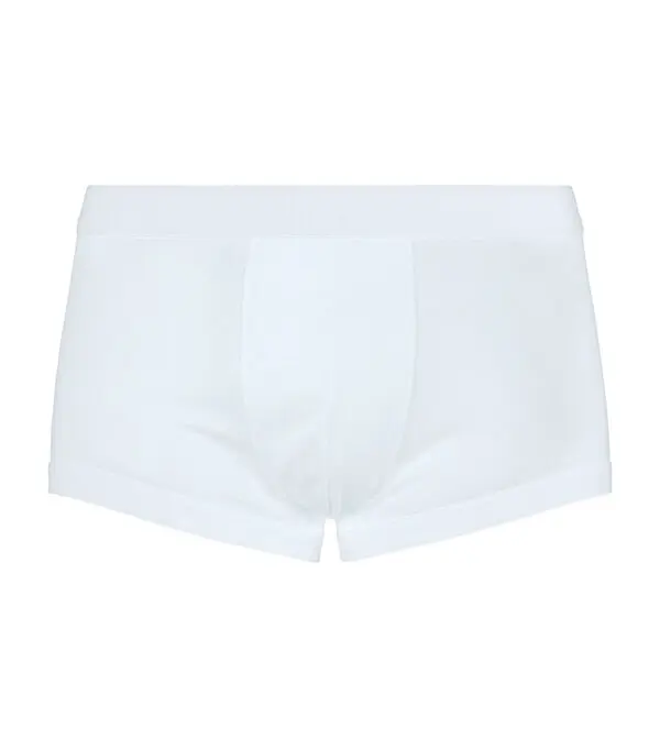 Zimmerli 286 Sea Island Trunks - White