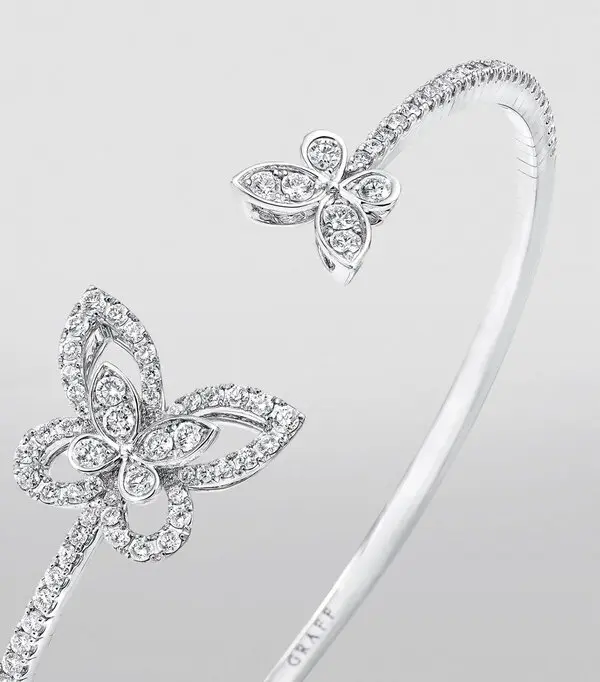 Graff Butterfly Diamond Bangle