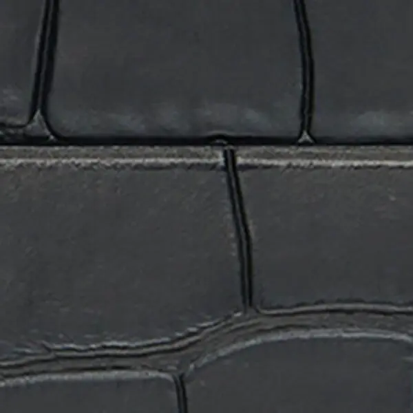 Balenciaga Leather Croc-embossed Card Holder