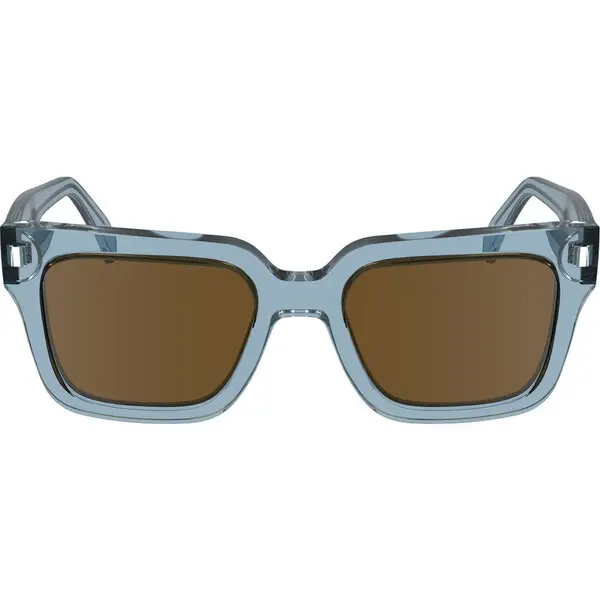 Paul Smith Kenton 52mm Rectangular Sunglasses - Azure