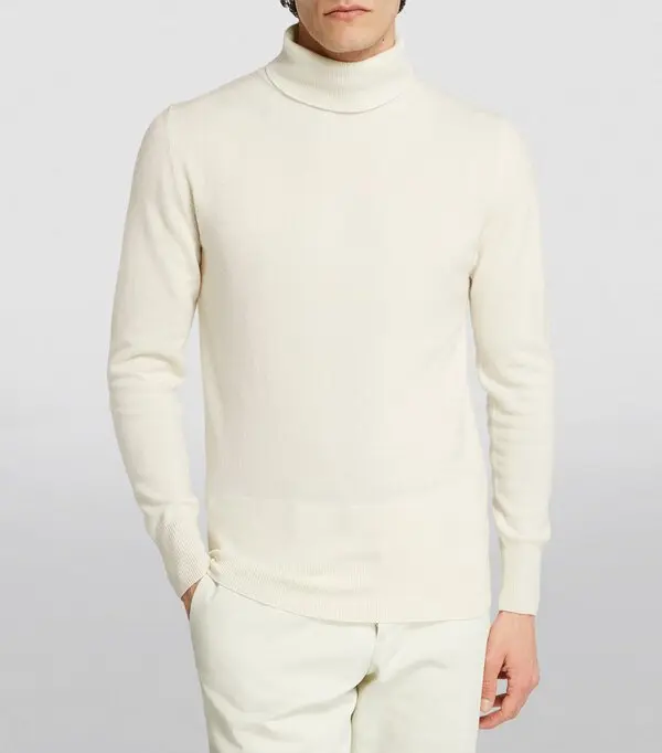 LARDINI Cashmere Rollneck Sweater