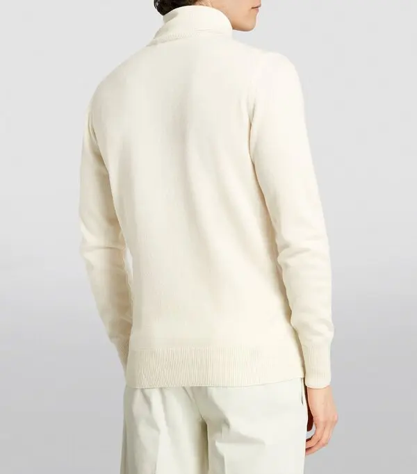 LARDINI Cashmere Rollneck Sweater