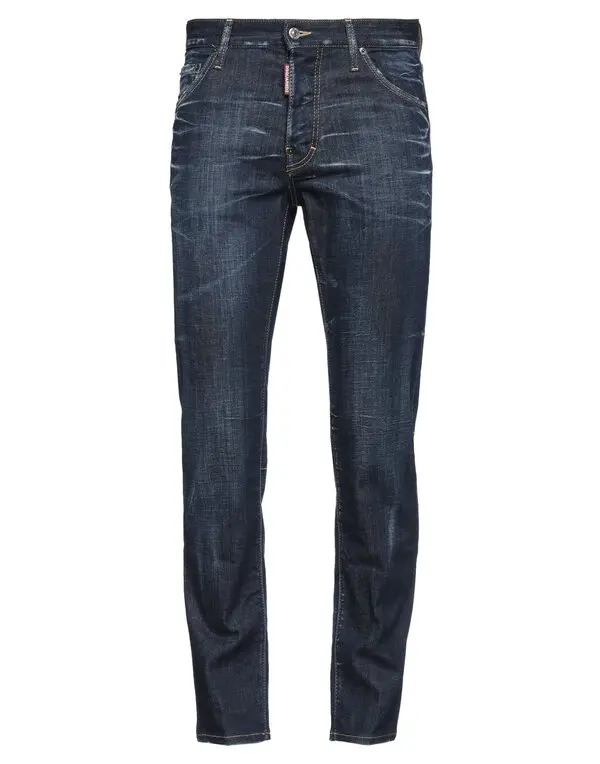 Dsquared2 Jeans In Cotton, Elastane, And Leather