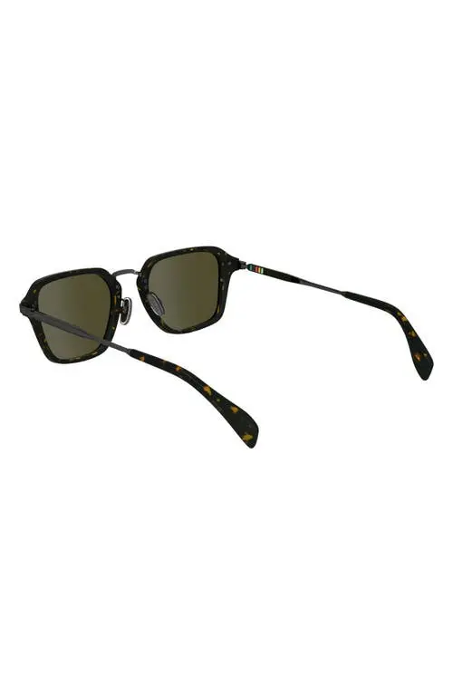 Paul Smith Kramer Rectangular Sunglasses - Dark Havana