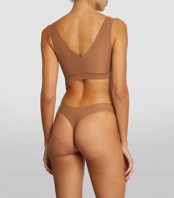 Chantelle Softstretch Thong - Brown