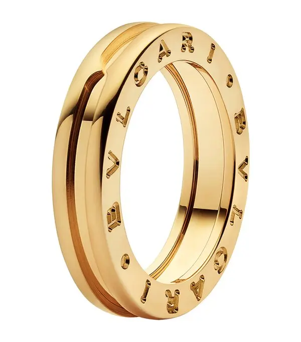 BVLGARI B.zero1 One-band Ring - Gold