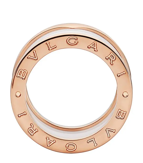 BVLGARI B.zero1 Four-band Ring - Rose Gold