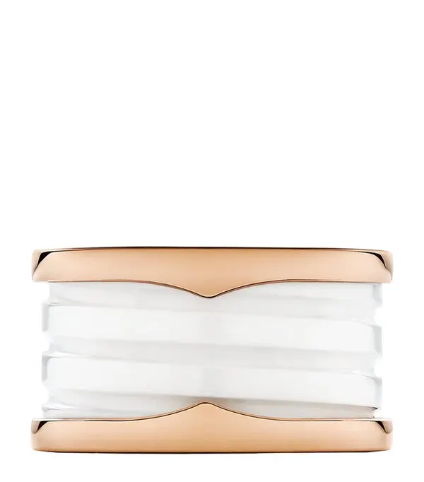 BVLGARI B.zero1 Four-band Ring - Rose Gold