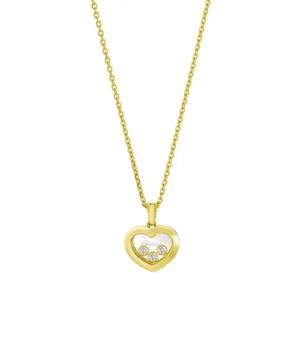 Chopard Happy Diamonds Icons Pendant Necklace - Gold