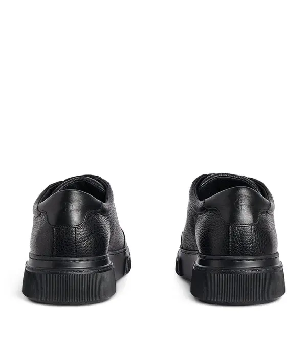 Giorgio Armani Leather Low-top Sneakers