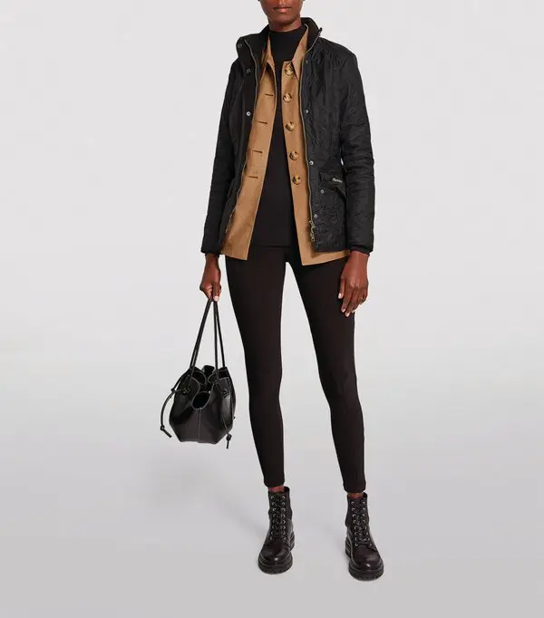 Barbour Cavalry Quilted Jacket - Black