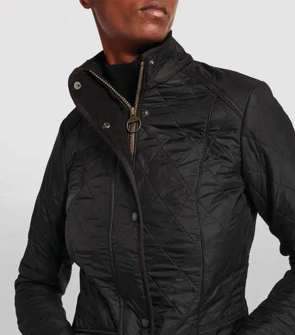 Barbour Cavalry Quilted Jacket - Black