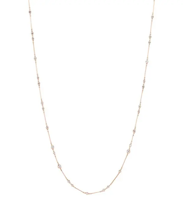 BOODLES Raindance Diamond Necklace - Rose Gold