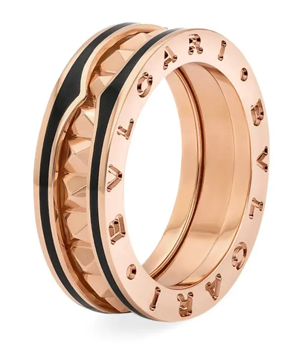 BVLGARI B.zero1 Rock One-band Ring - Rose Gold