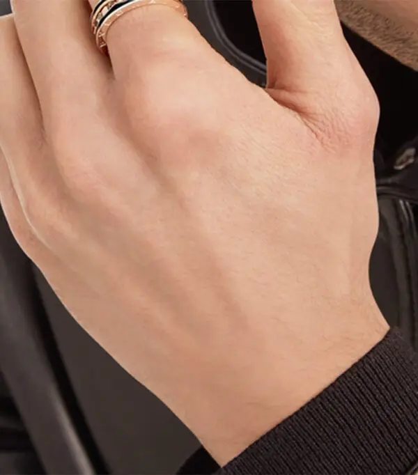 BVLGARI B.zero1 Rock One-band Ring