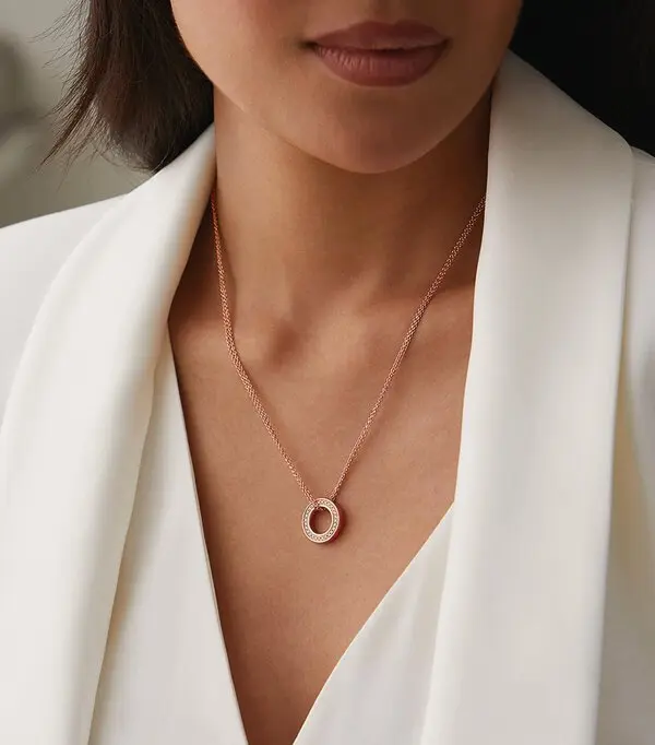 BOODLES Diamond Roulette Pendant Necklace
