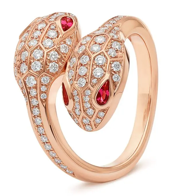 BVLGARI Serpenti Seduttori Ring - Rose Gold