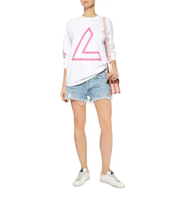 AGOLDE Parker Distressed Denim Shorts