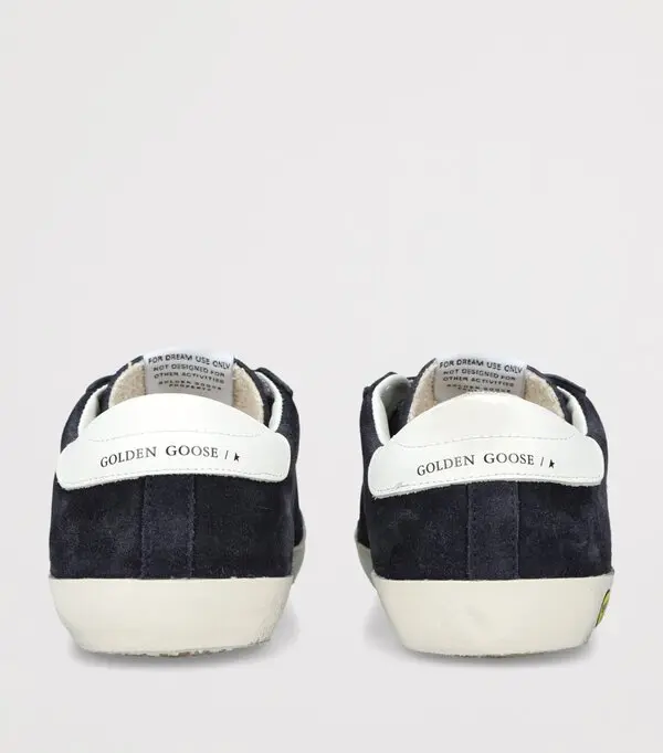 GOLDEN GOOSE Leather Old School Sneakers - Navy