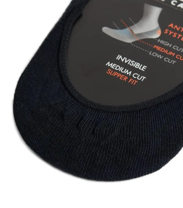 Falke Step Medium-cut Invisible Socks - Navy