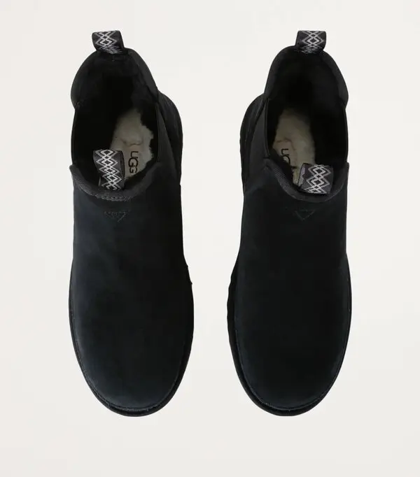 UGG Suede Neumel Chelsea Boots - Black