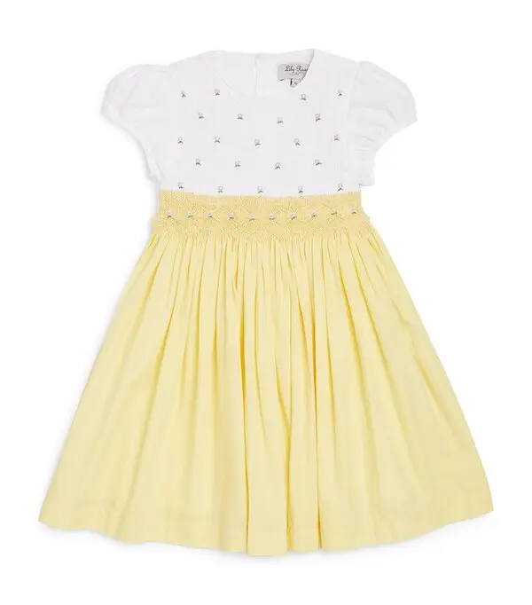 Trotters Rose Smocked Dress