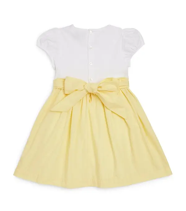 Trotters Rose Smocked Dress
