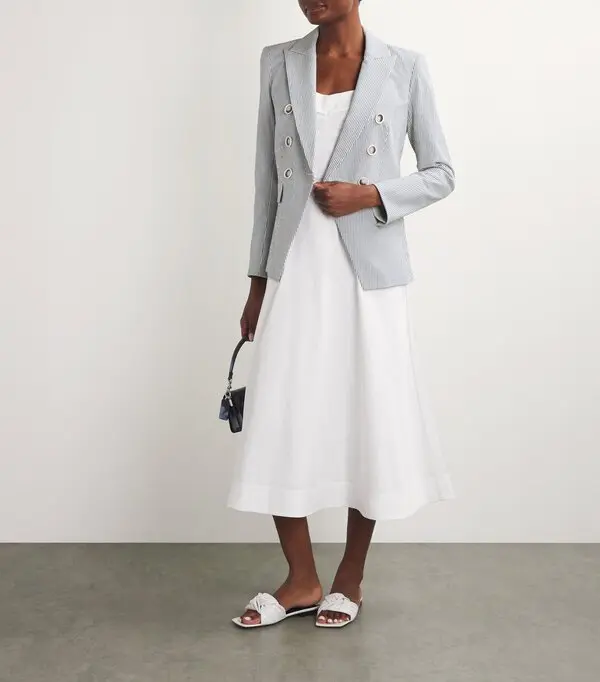 Veronica Beard Miller Dickey Blazer - Blue