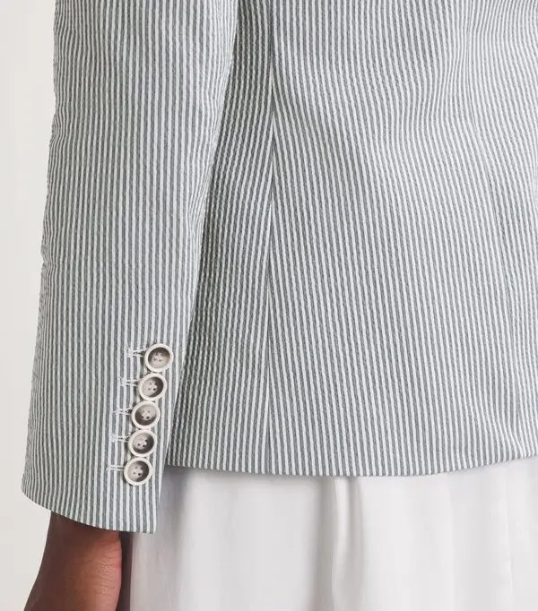 Veronica Beard Miller Dickey Blazer - Blue