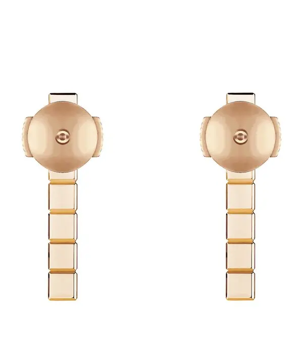 Chopard And Diamond Ice Cube Earrings