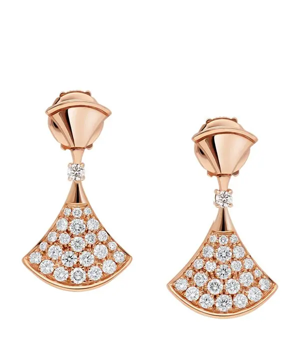 BVLGARI Divas' Dream Earrings - Rose Gold