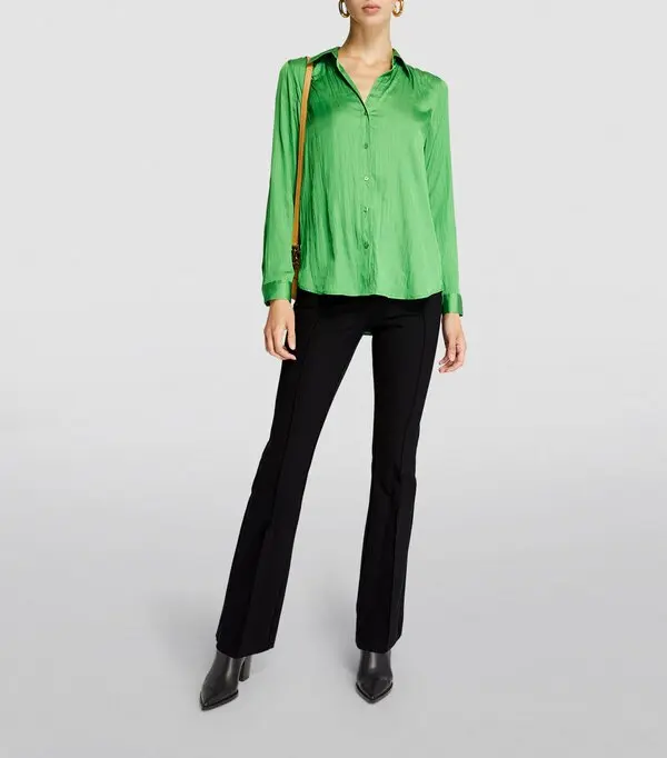 Veronica Beard Hibiscus Tailored Trousers